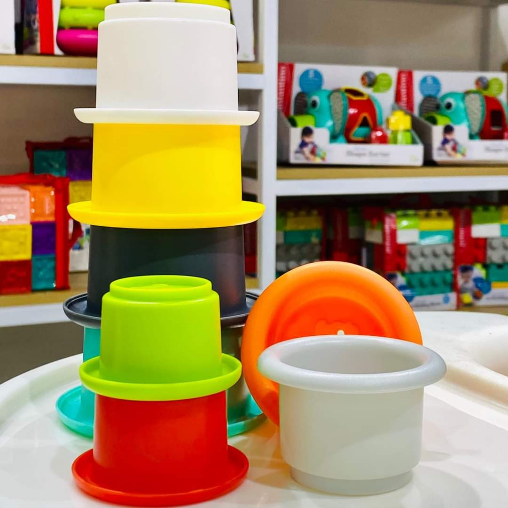 Đồ chơi hình cốc xếp chồng size mini Infantino - Stack N nest cups ...