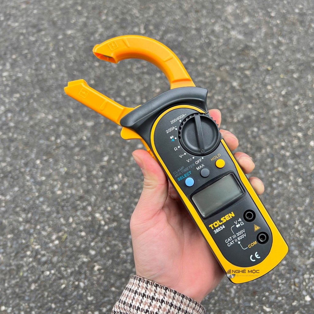 Đồng hồ đo điện công nghiệp Tolsen 38034 cao cấp chính hãng ampe đo ...