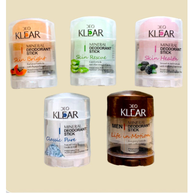 [CHÍNH HÃNG] Lăn Khử Mùi Đá Khoáng DEO KLEAR 70gr MINERAL DEODORANT STICK [5 Mùi Đặc Trưng ...