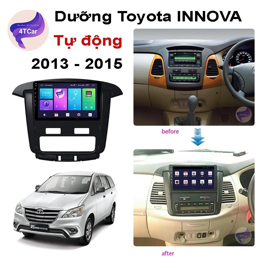 Dưỡng Toyota innova 2013 - 2015 số tự động màn hình android 9 inch ...