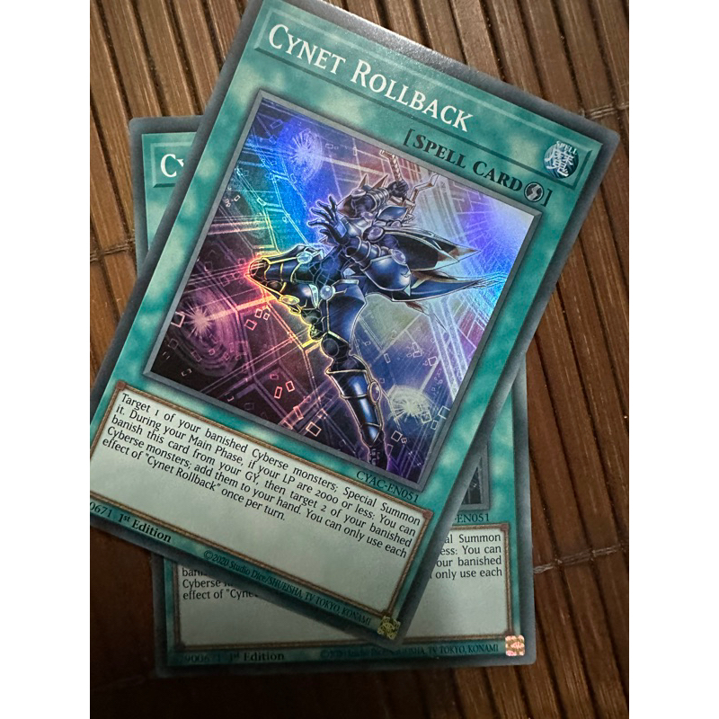 bài yugioh: cynet rollback | Shopee Việt Nam