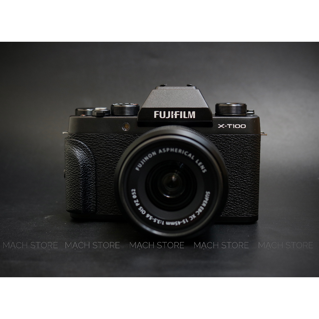 MÁY ẢNH FUJIFILM X-T100 + LENS XC 15-45MM F/3.5-5.6 OIS PZ (BLACK ...