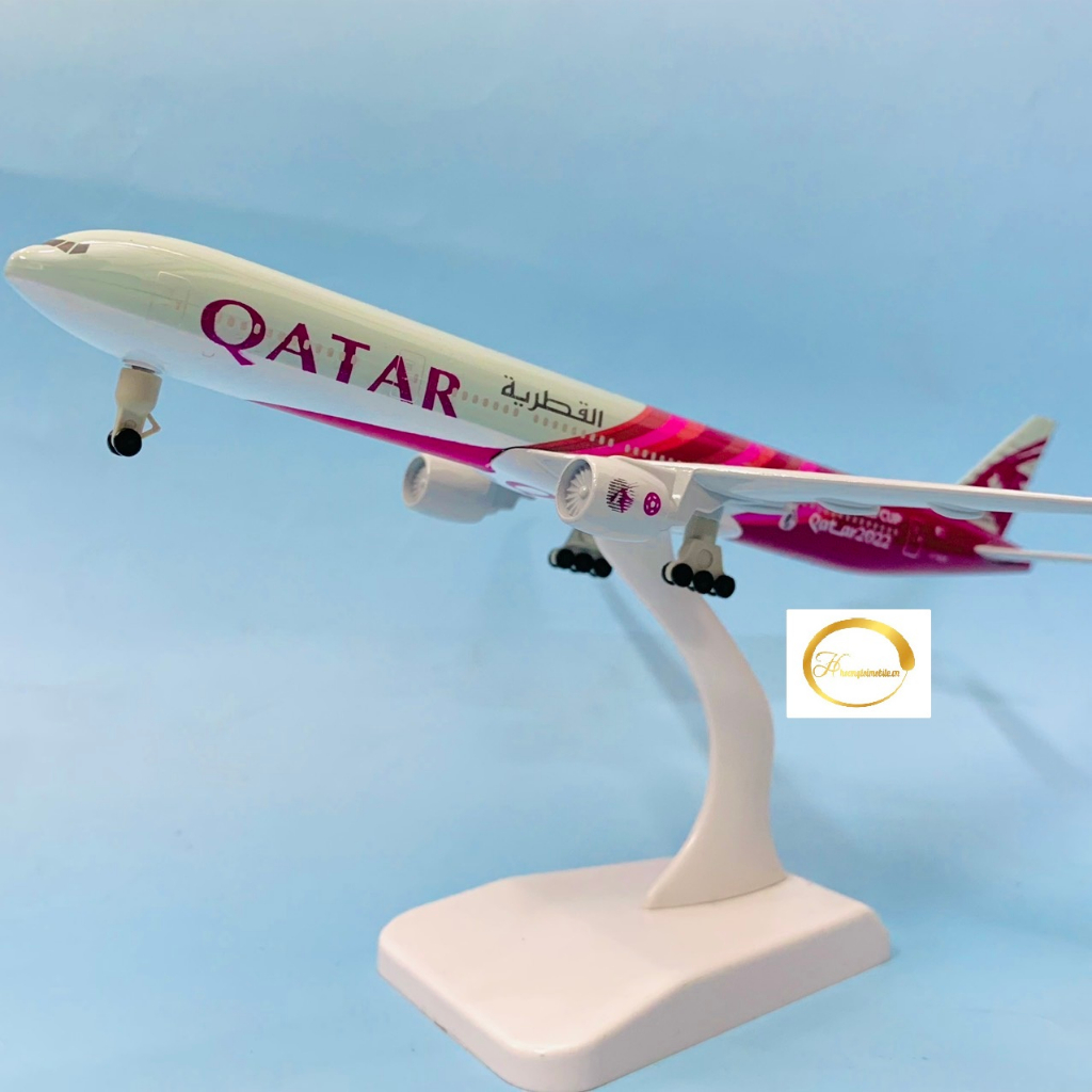 Máy Bay Mô Hình Boeing B777 hãng Qatar Airways " FWC 2022 Livery" Tỉ Lệ ...