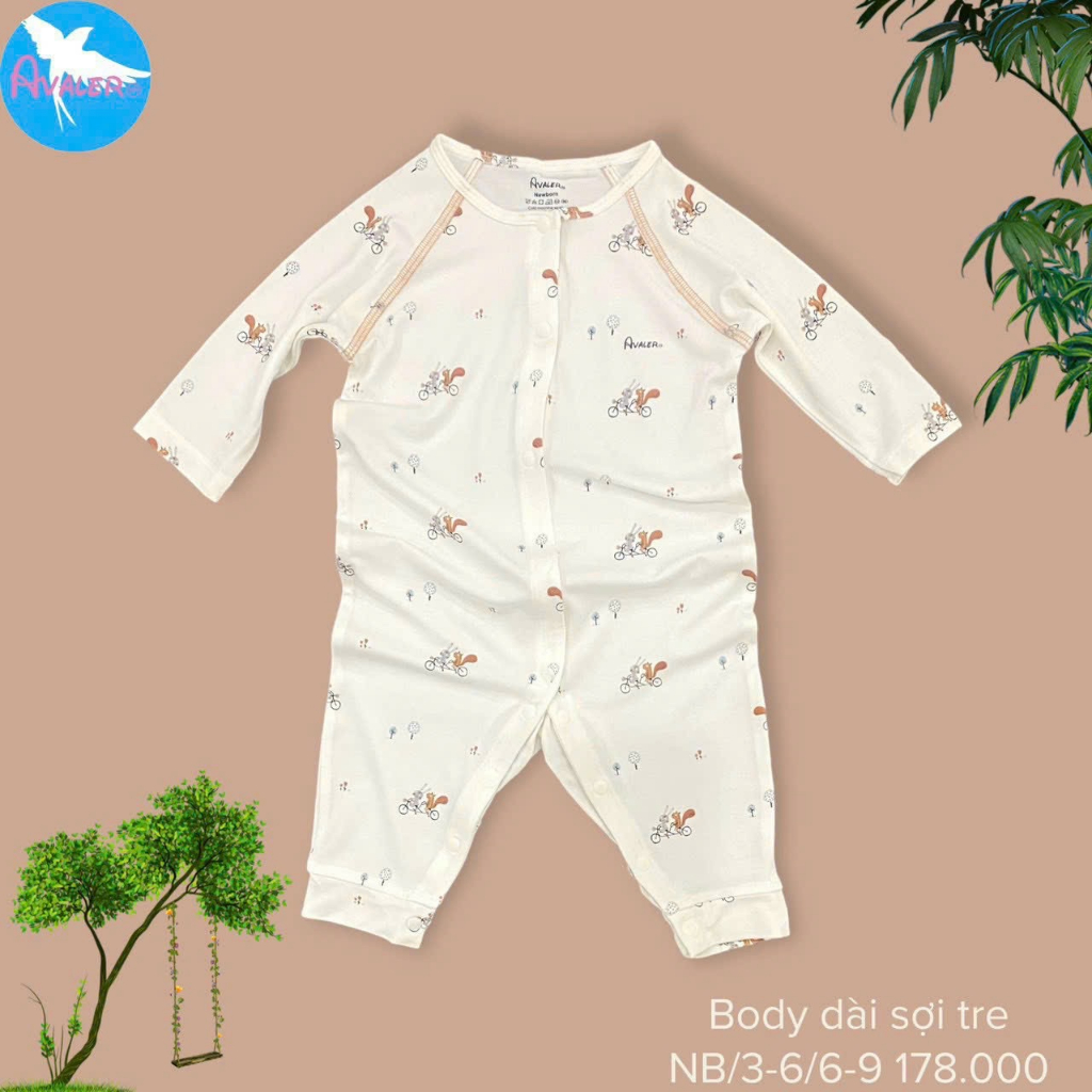 Bộ body dài tay Avaler | Shopee Việt Nam