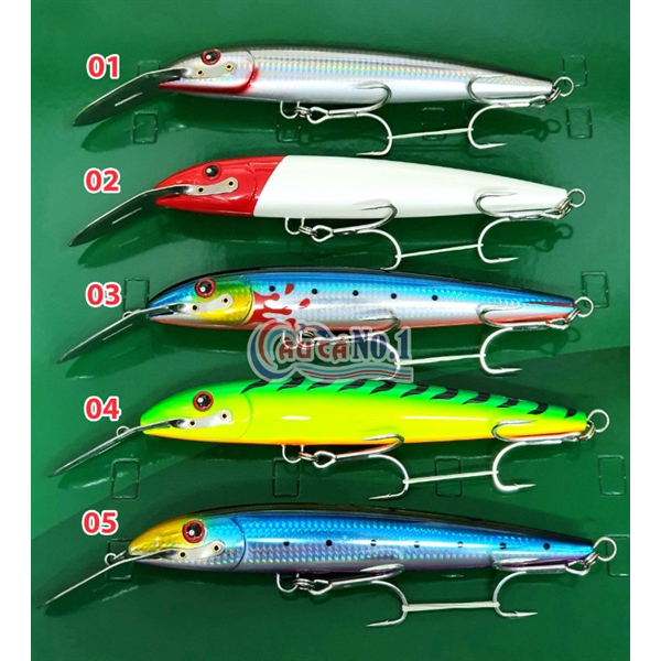 MỒI CÂU GIẢ TROLLING NOEBY NBL 9904 225MM/76G FLOATING 6-8M | Shopee Việt Nam