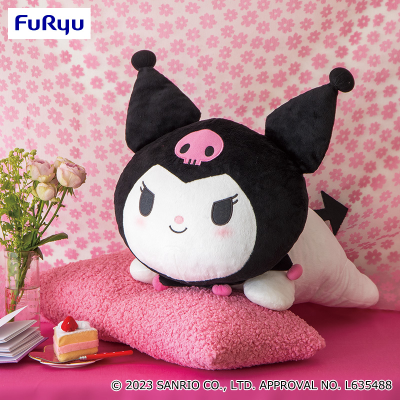 Chính hãng Nhật - Sanrio Kuromi Sleep Together Super Super BIG DX Plush ...