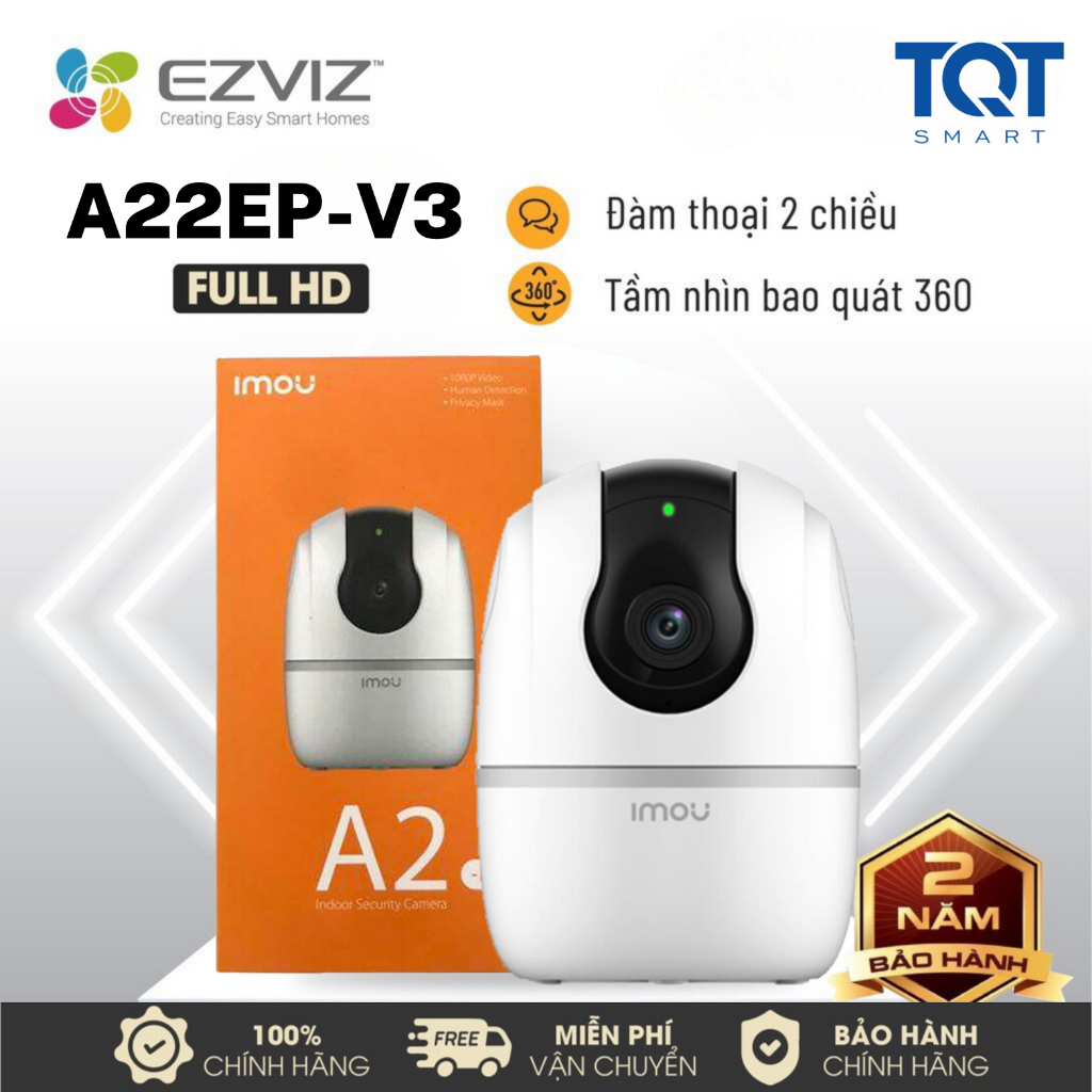 Camera IP WIFI IMOU RANGER A2-D (A22EP-D-V3) Full HD 1080P 2MP- Quan ...
