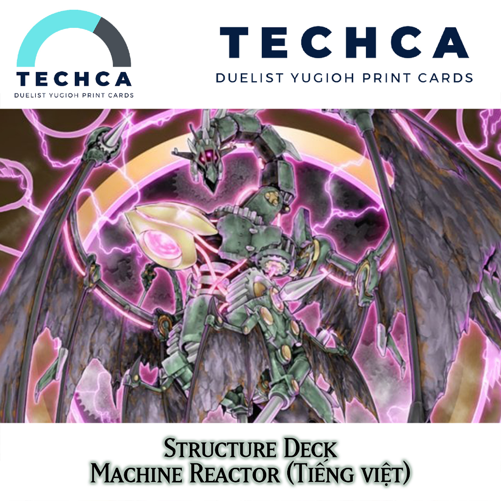 Bài In Tiếng Việt - Bộ bài Yugioh - Structure Deck - Machine Reactor ...