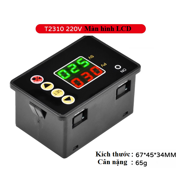 Rơ le điều khiển thời gian Ac110-220v T2310 chuyên dụng chất lượng cao ...