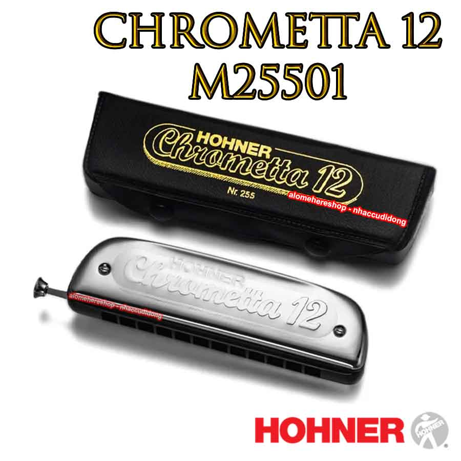 Kèn Chromatic Hohner Chrometta 12 NR.255 Key C Có Clip Thực Tế | Shopee ...