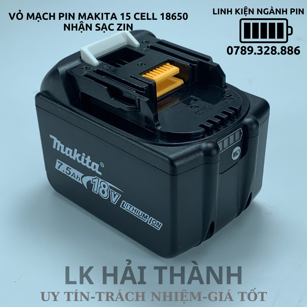 Vỏ mạch pin Makita 18V 5S - 3P, nhận sạc zin | Shopee Việt Nam