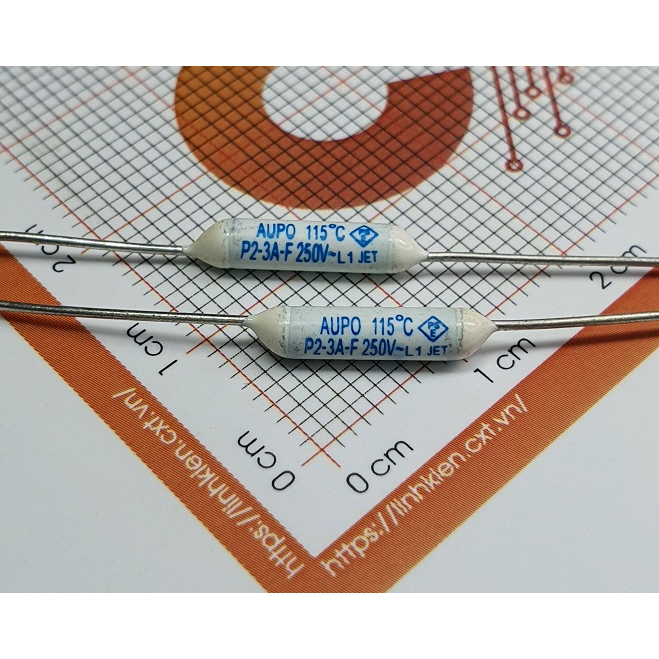 P2-3A-F 115 Cầu chì nhiệt 3A 250V 115°C 15x3mm | Shopee Việt Nam