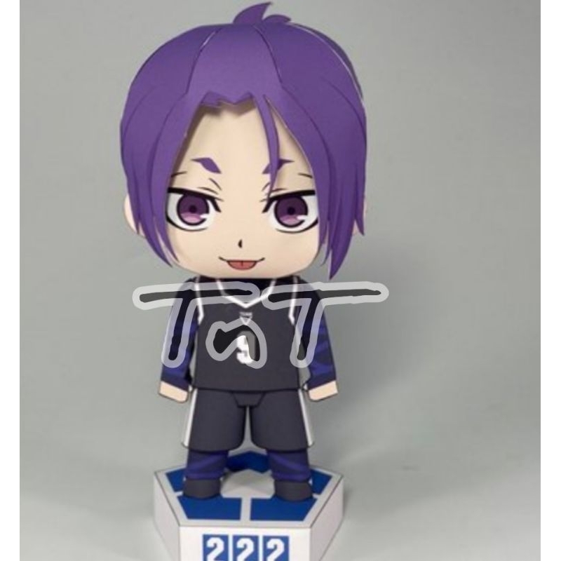 [Blue Lock] - Mô hình giấy Anime Chibi Reo Mikage | Shopee Việt Nam