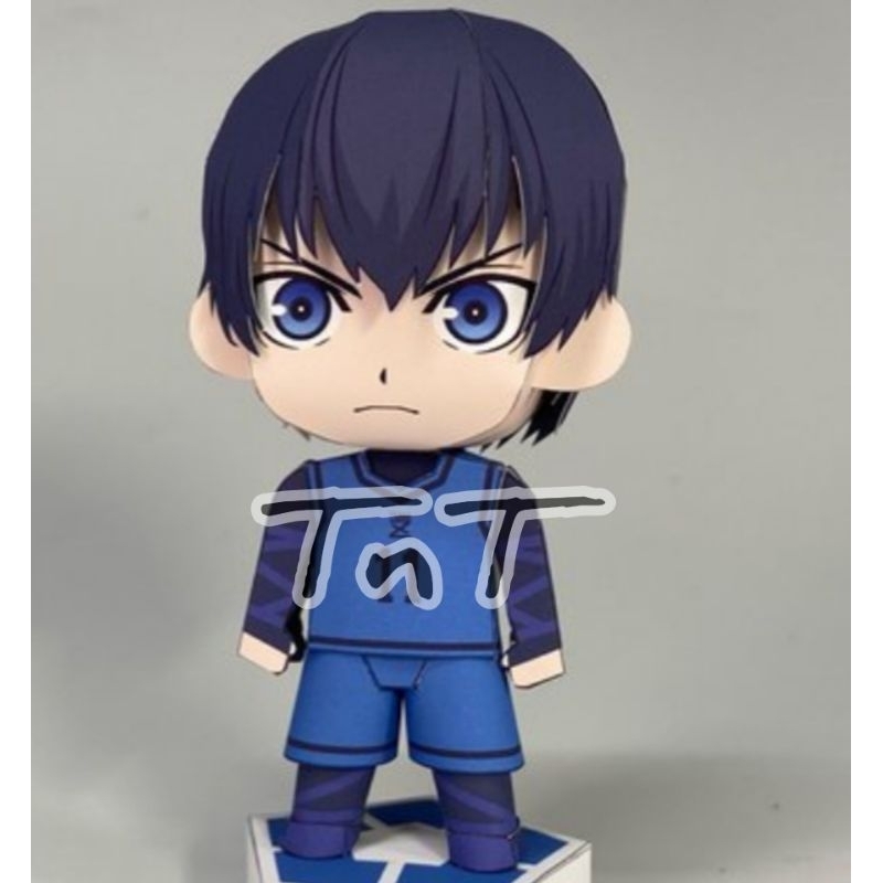 [Blue Lock] - Mô hình giấy Anime Chibi Yoichi Isagi | Shopee Việt Nam