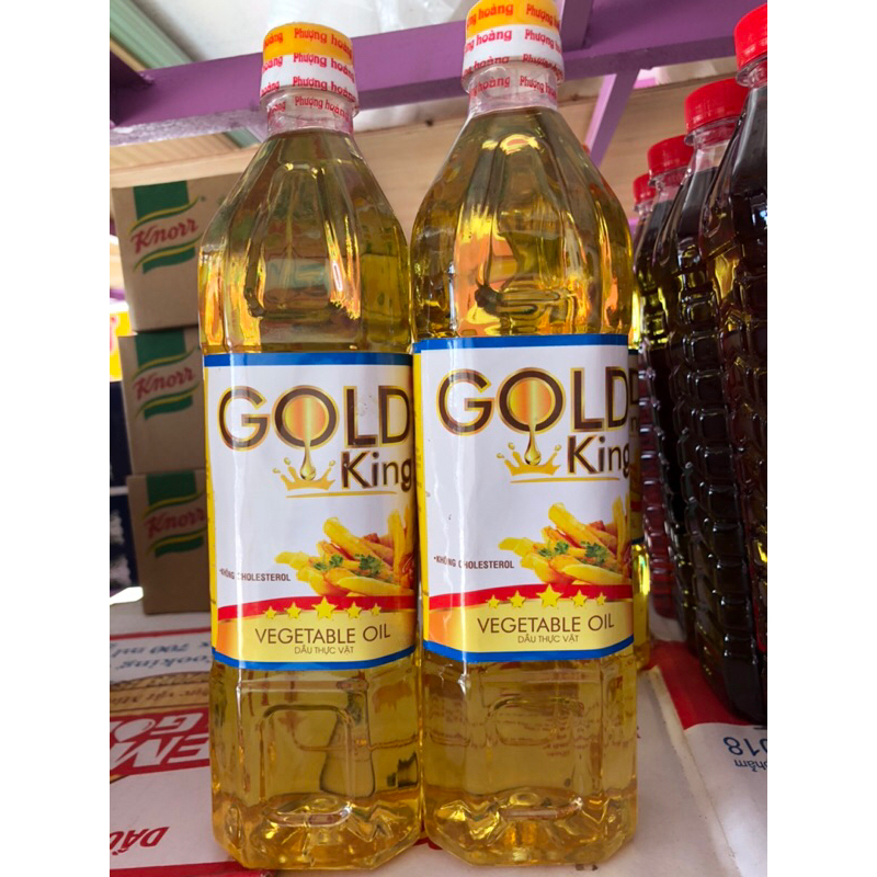 (DATE XA ) DẦU ĂN GOLD KING 900ml/ chai | Shopee Việt Nam