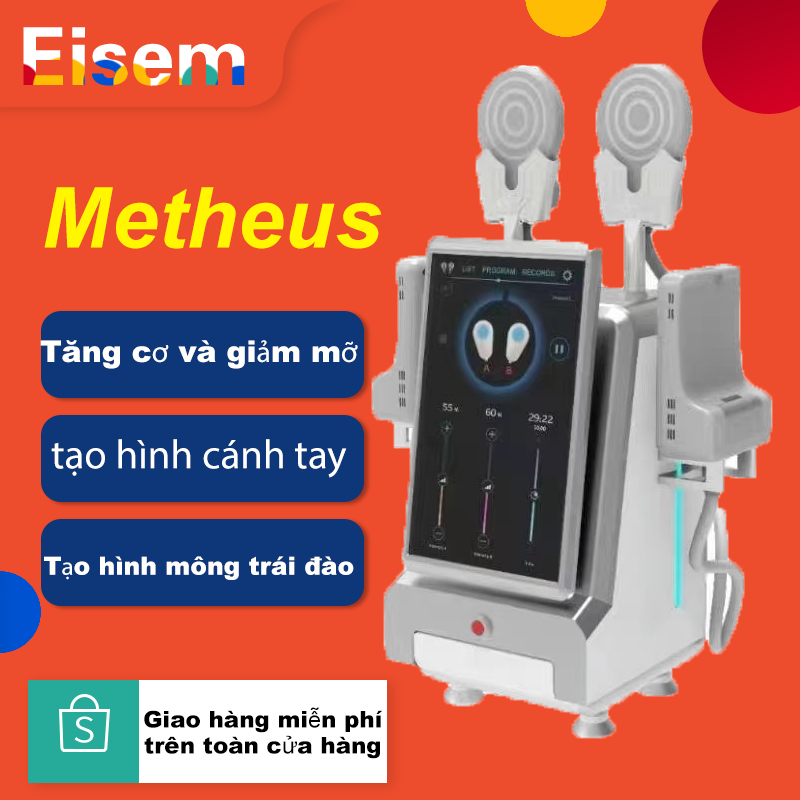 Máy tập cơ 4 đầu Metheus 2 kênh điều khiển kép Metheus tăng cơ giảm mỡ ...