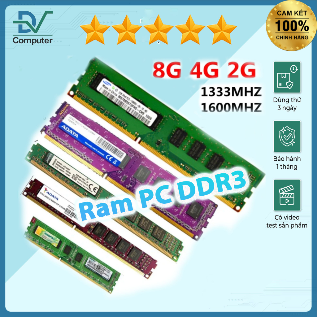 Ram 4G 8G PC DDR3 lắp main H61, H81... | Shopee Việt Nam