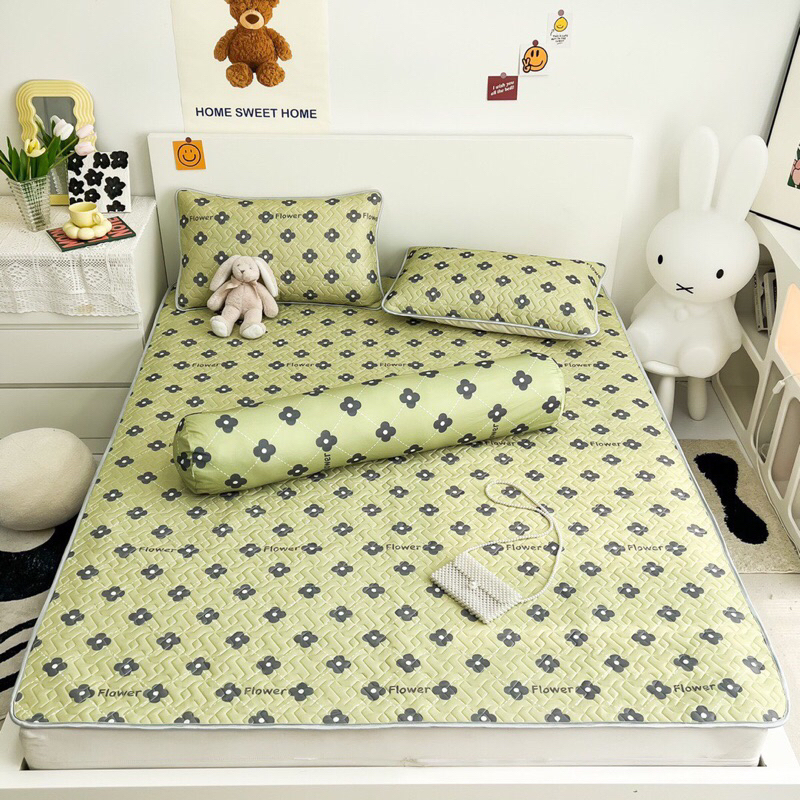 Chiếu cao su chun cài 4 góc kèm vỏ ôm | Shopee Việt Nam