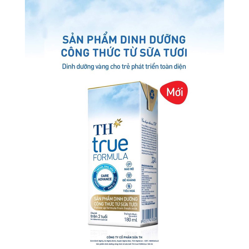 sữa bột pha sẵn Th true formula 180ml x24hộp (có ship hỏa tốc ) | Shopee Việt Nam