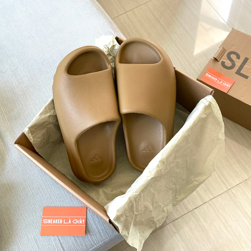 Dép Yz Slide Ochre vân nhám - Fullbox Bản cao cấp | Shopee Việt Nam