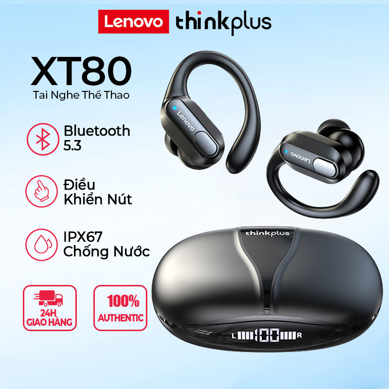 Tai nghe VOULAO Lenovo XT80 bluetooth 5.3 không dây mini chống nước ...
