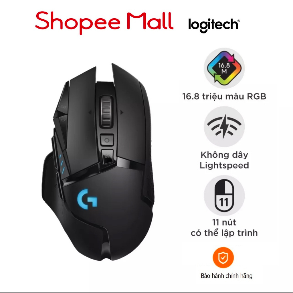 Chuột game không dây Logitech G502 X LIGHTSPEED – Switch LIGHTFORCE ...