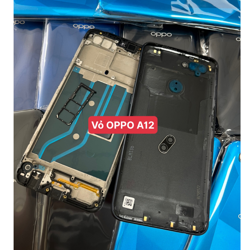 Vỏ Oppo A12 Zin Full Khay Sim Kính Camera Màu Chuẩn Zin Theo Máy ...