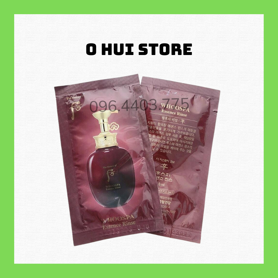 "DATE MỚI" 1 GÓI DẦU XẢ WHOO SPA ESSENCE RINSE | Shopee Việt Nam