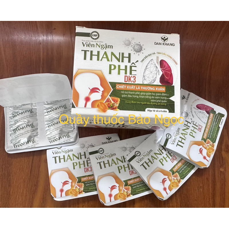 Viên ngậm Thanh Phế DK3 | Shopee Việt Nam