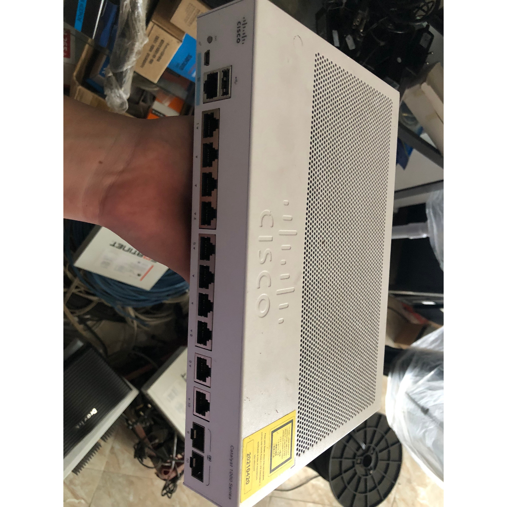 Cisco C1000-8T-E-2G-L | Bộ Chia Mạng Layer2, 8 cổng RJ45 POE 10/1000 ...