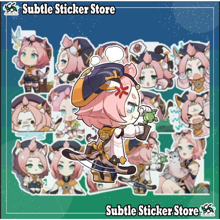 [Genshin Impact] - Set 10/15 Sticker Diona game Genshin Impact - GI ...