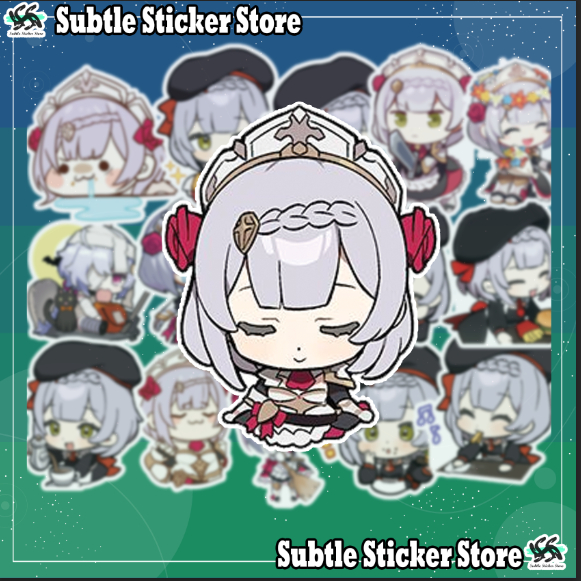 [Genshin Impact] - Set 10/15 Sticker Noelle game Genshin Impact hình ...
