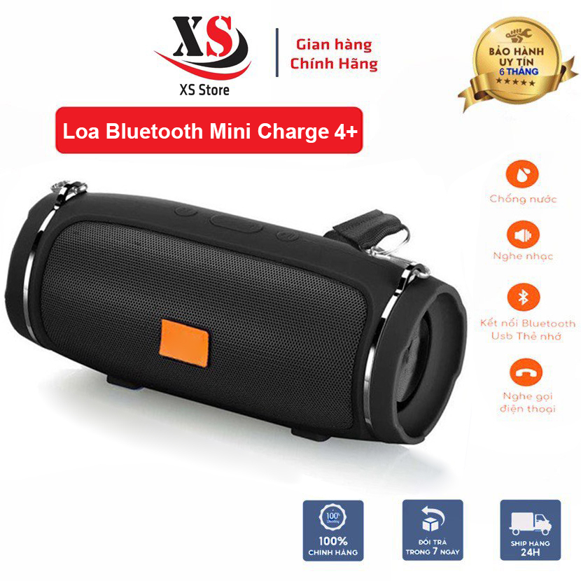 Loa Bluetooth Cầm Tay Mini Charge Mini 4+, Âm Hay, Gắn Thẻ Nhớ Và USB ...
