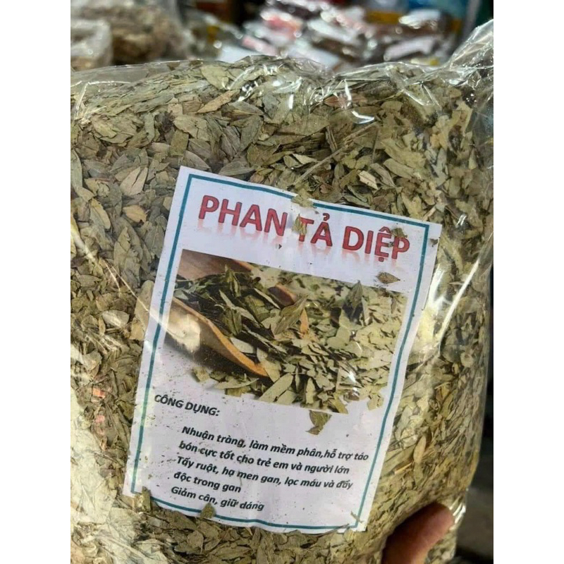1Kg Lá phan tả diệp (hàng ngon sạch đẹp)hỗ trợ hết táo bón,nhuận tràng ...