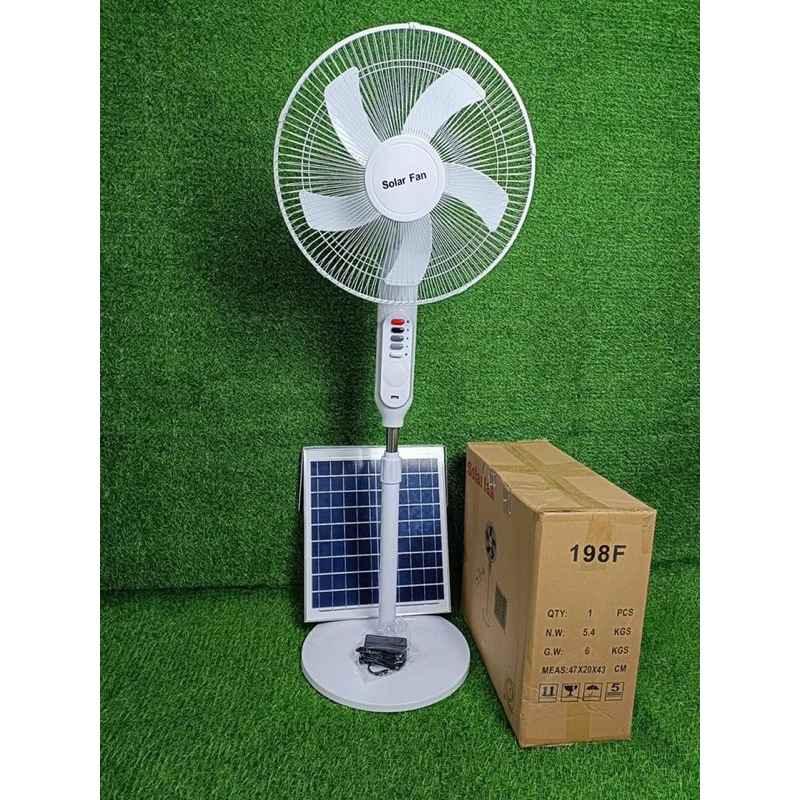 QUẠT NĂNG LƯỢNG MẶT TRỜI TÍCH ĐIỆN SOLAR FAN 198F | Shopee Việt Nam