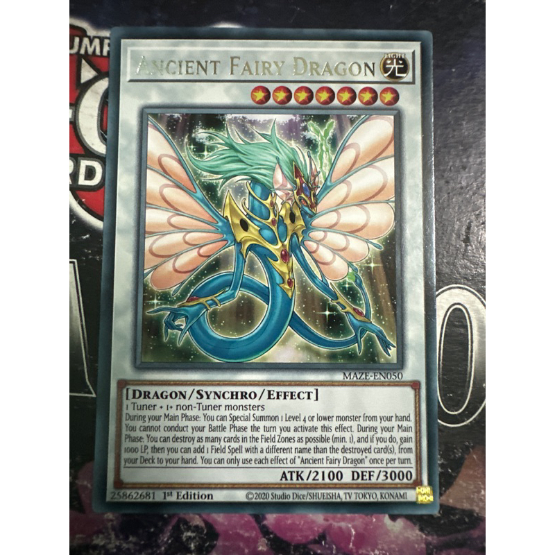 bài yugioh: ancient fairy dragon | Shopee Việt Nam