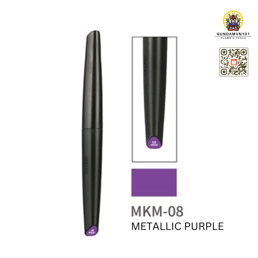 [MÃ MKM] BÚT SƠN DSPIAE METALLIC GỐC NƯỚC SOFT TIPPED MARKERS - tô màu kim loại mô hình gundam ...