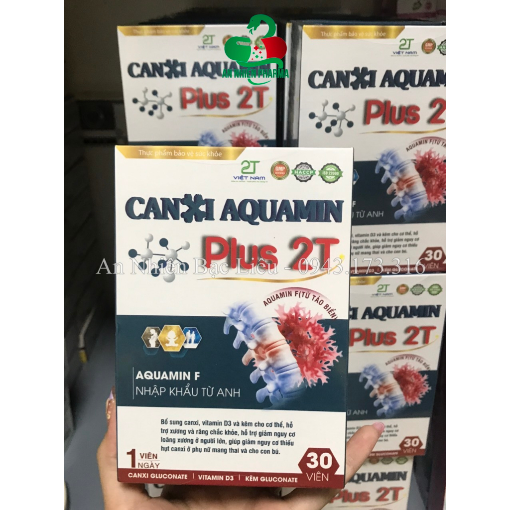 Canxi Aquamin Plus (Hộp 30v) | Shopee Việt Nam