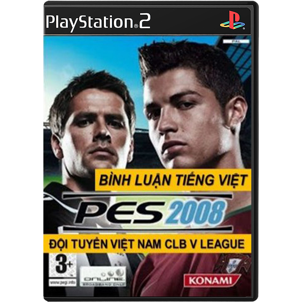 [VIỆT HÓA] PES 2008 - Đĩa game PS2 | Shopee Việt Nam