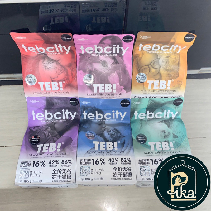 [CHIẾT 500G 1KG] [TÚI 1.5KG] Hạt thức ăn TEB CITY Grain Free mix ...