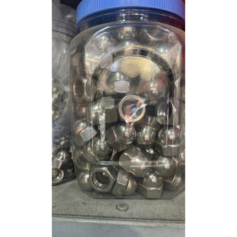 đai ốc-ecu mũ inox m3-m4-m5-m6-m8-m10(10cái) | Shopee Việt Nam