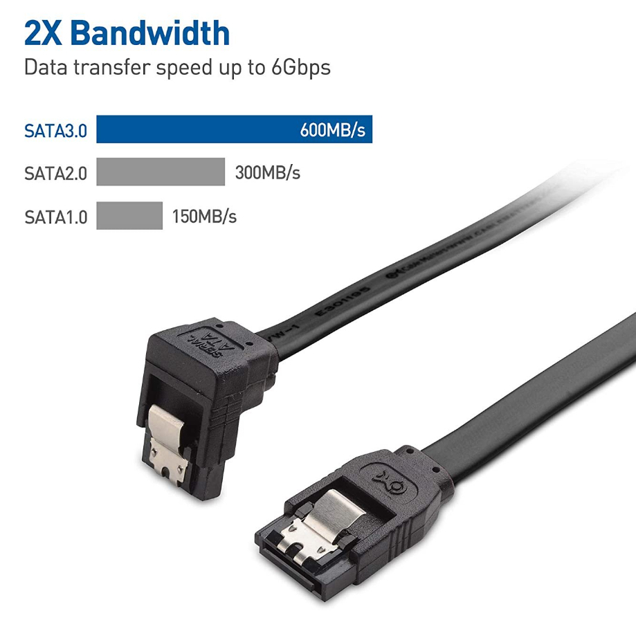 Dây cáp sata 3 chính hãng ASUS dành cho ổ cứng HDD, SSD - NEW | Shopee ...