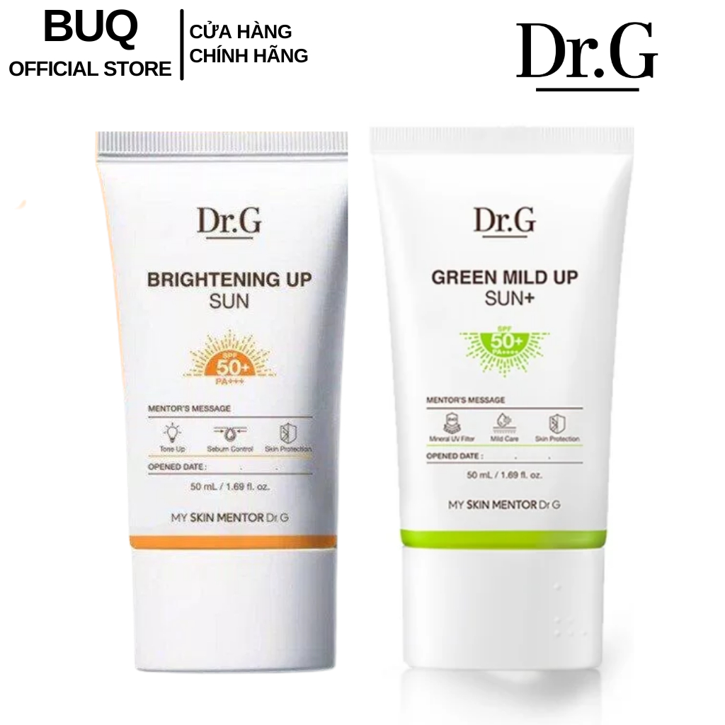 Kem Chống Nắng Dr.G Dưỡng Sáng Da Brightening Up Sun SPF50+ PA+++ 50ml | Shopee Việt Nam