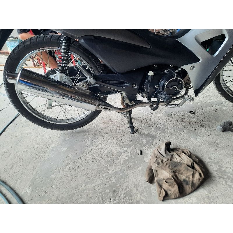 Pô (bô) RSX 1:1 móc căng đanh giòn cho wave 50 100 110 | Shopee Việt Nam