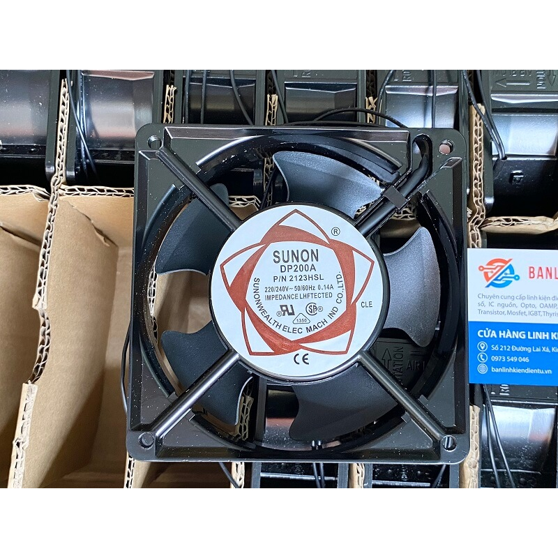 Quạt tản nhiệt SUNON DP200A 220V 0.14A 120x120x38mm (chính hãng) | Shopee Việt Nam