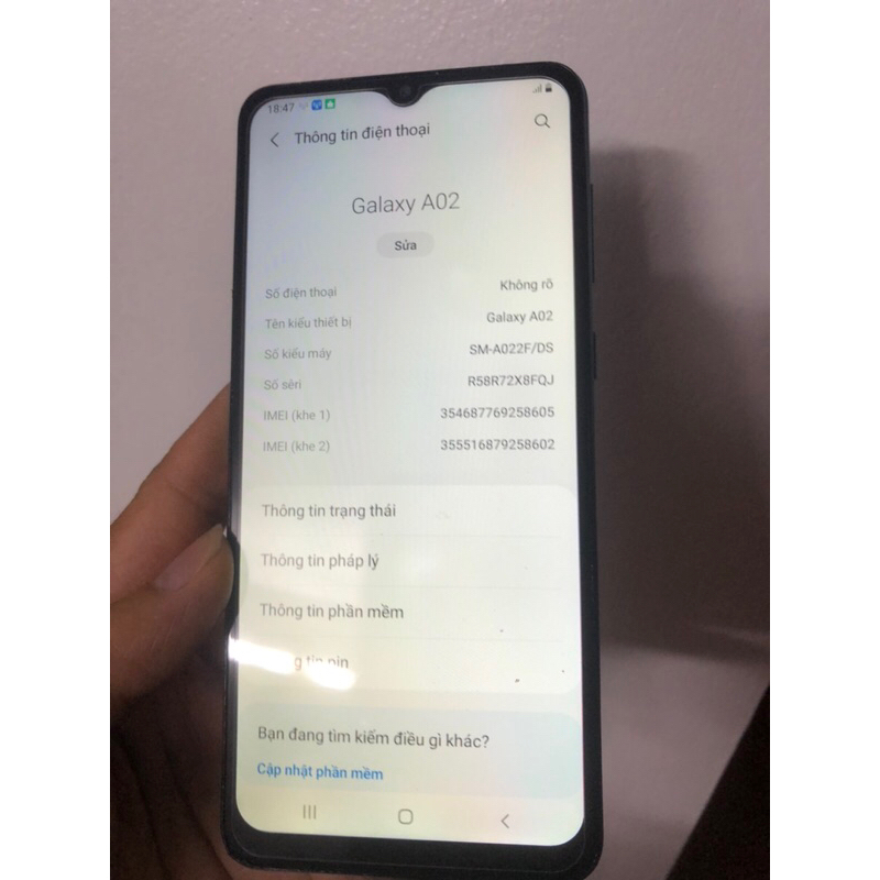 samsung A02 ram 3gb pin 5000 | Shopee Việt Nam