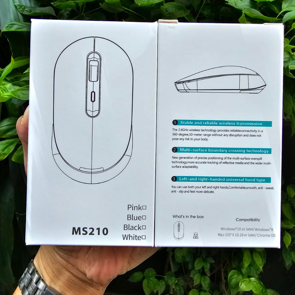 Chuột không dây MS210 wireless 2.4GHz | Shopee Việt Nam