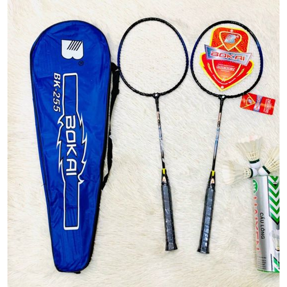 Vợt cầu lông Bokai BK-255 (1 cặp) | Shopee Việt Nam