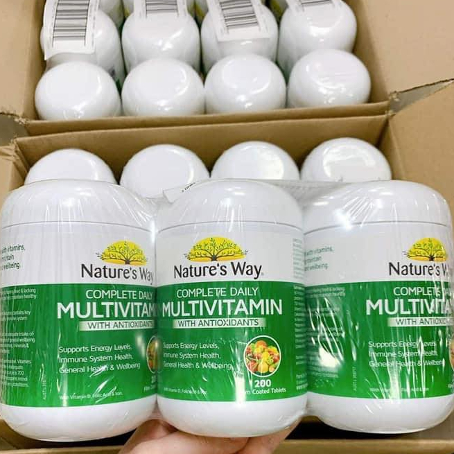 Viên uống Vitamin Tảo tổng hợp của Úc Nature’s Way Complete Daily ...