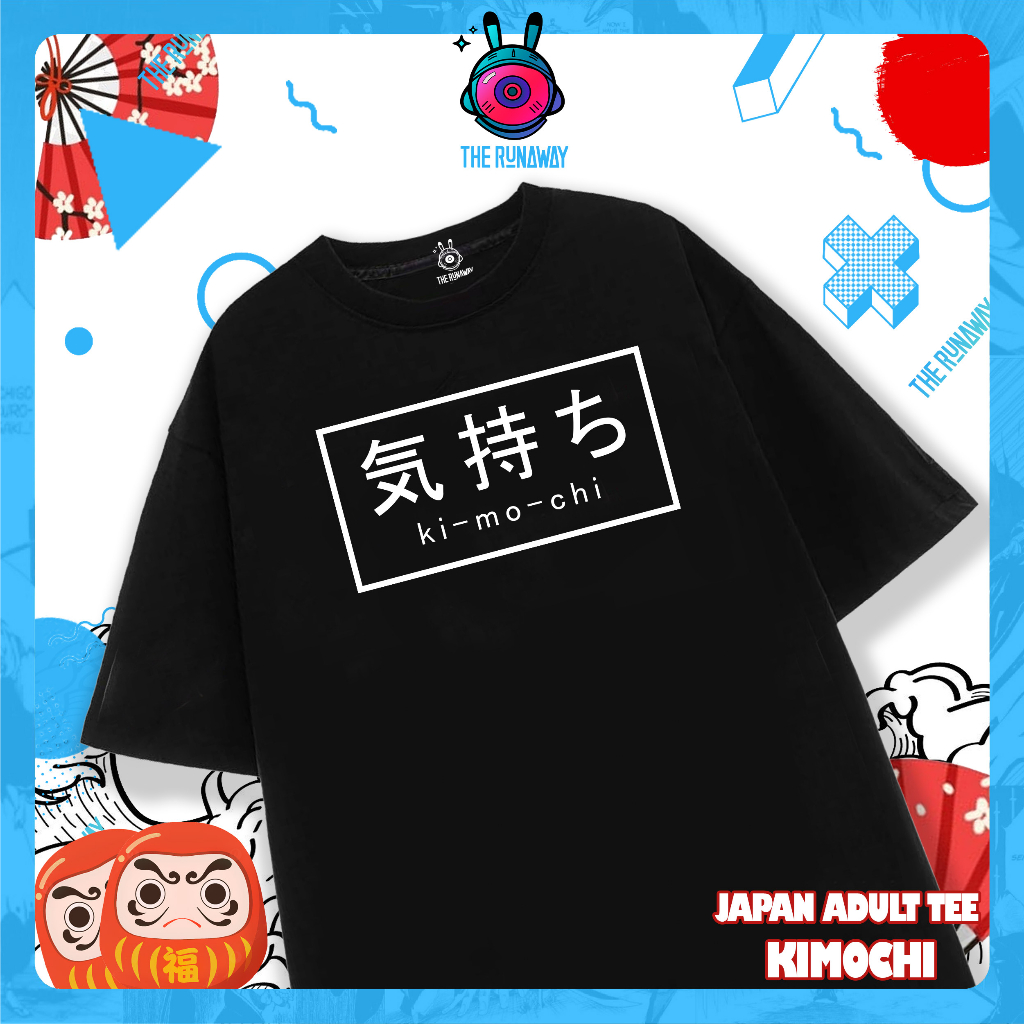 Áo phông JAT: Kimochi - Japan Adult Tshirt cotton 100 % cho Nam / Nữ by ...
